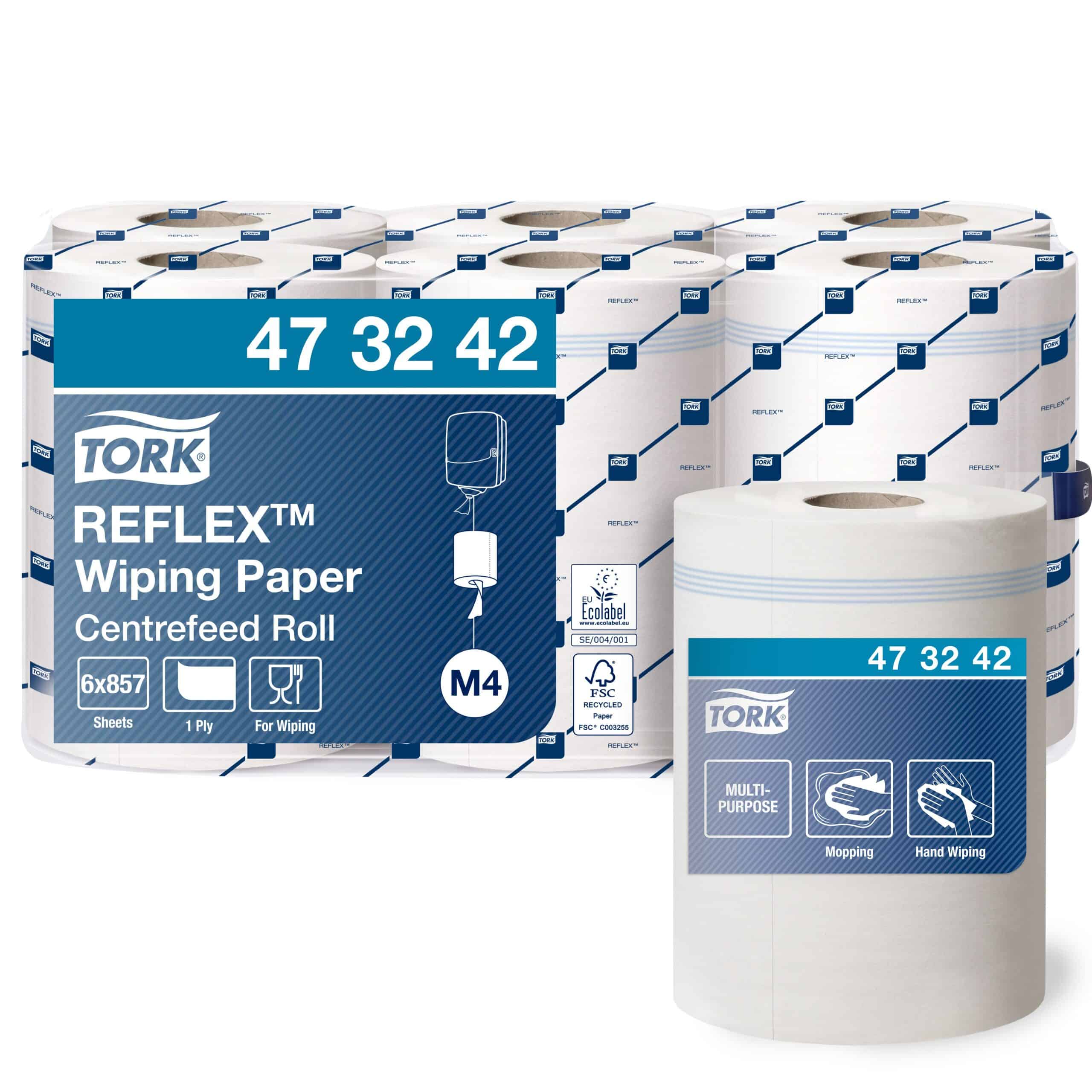 Tork Reflex™ Wiping Paper Refill ( Pack of 6) - Industroclean